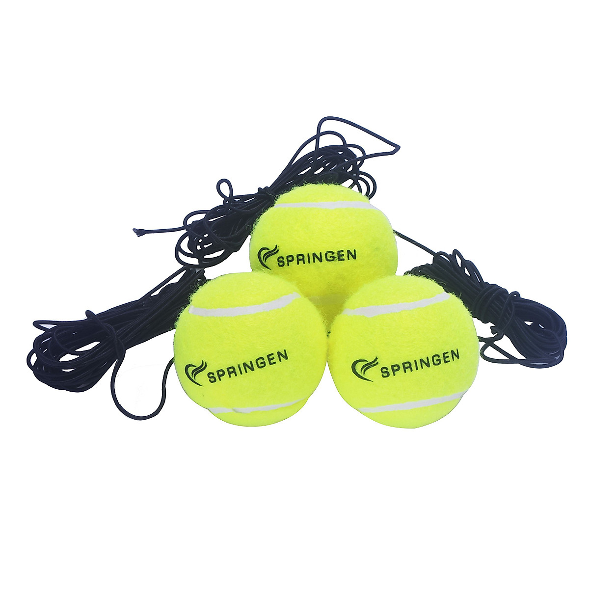 Springen 3 Pack Tennis Balls with Practice Training Sport