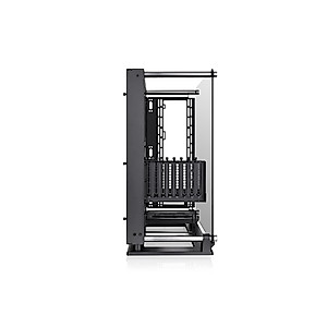 Thermaltake Core P3 Pro E-ATX Tempered Glass Mid Tower Gaming Computer Chassis, Open Frame Panoramic Viewing, Glass Wall-Mount, Rotatable PCI-E Slots, CA-1G4-00M1WN-09