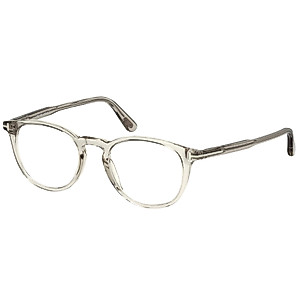 Tom Ford Oval Eyeglasses TF5401 020 Transparent Gray 51mm FT5401