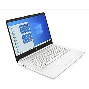 HP Stream 14inch HD Touchscreen Display Laptop, Intel Celeron N4020 Processor, 8GB DDR4 Memory, 128GB Storage (64GB eMMC+64GB Card), WiFiBluetooth,1-Year Microsoft 365,Win 10 S, Snow White|TGC Bundle