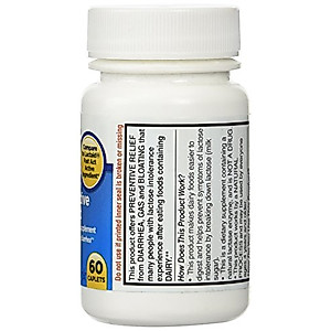 Equate Quick Action Dairy Digestive Supplement, 60ct