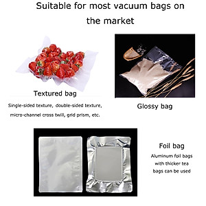 HQHAOTWU Commercial Single Chamber Vacuum Packaging Machine Vacuum Sealer Portable Stainless Steel Chamber Vacuum Sealing Package Tool for Food Saving Sealing Length 15.7inch DZ400