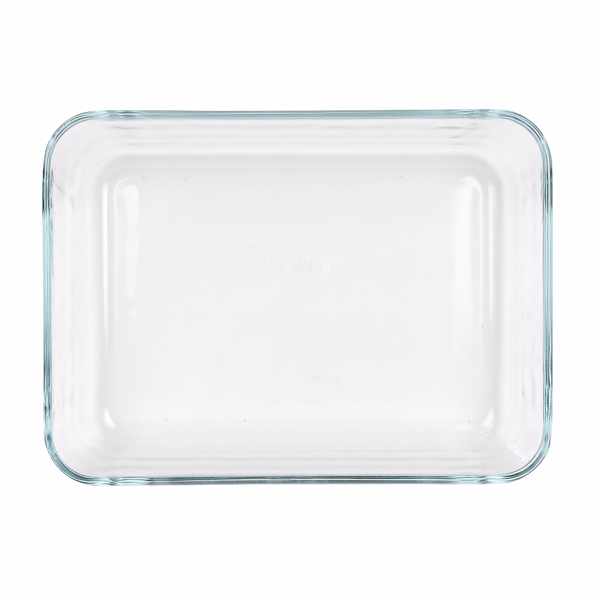 Pyrex (6 7210 Glass Dishes & (6) 7210-PC Cadet Blue Lids Made in the USA