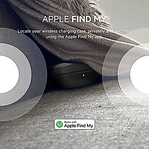 Belkin Wireless Earbuds, SoundForm Freedom True Wireless Bluetooth Earphones with Wireless Charging Case IPX5 Certified Sweat and Water Resistant with Deep Bass for iPhones and Androids - Black