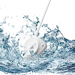 SoulBay Toothbrush Charger Model 3757 Replacement for Braun Oral B Electric Toothbrushes Series Pro D OC IPX7 Waterproof Charger Base Inductive Power Cord with 2 Brush Head Holders, White