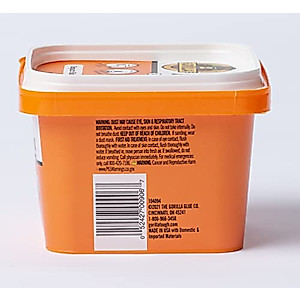 Gorilla Heavy Duty Wall Repair Spackling + Primer, 16 Ounce Tub,White