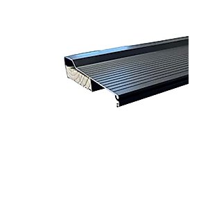 High qualtiy Aluminum Threshold Black/White-36"/48"/72"/95" Inch for Your Door Improvement - resdidential, comericial, and Waterproof Graded (Black, 36")