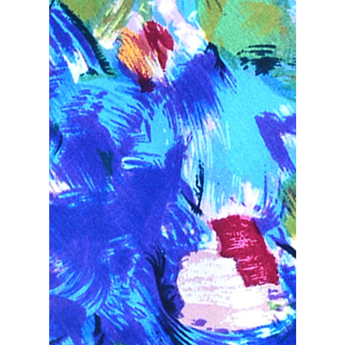 Salutto Women 100% Silk Scarves PaintedLotus Pond Scarf