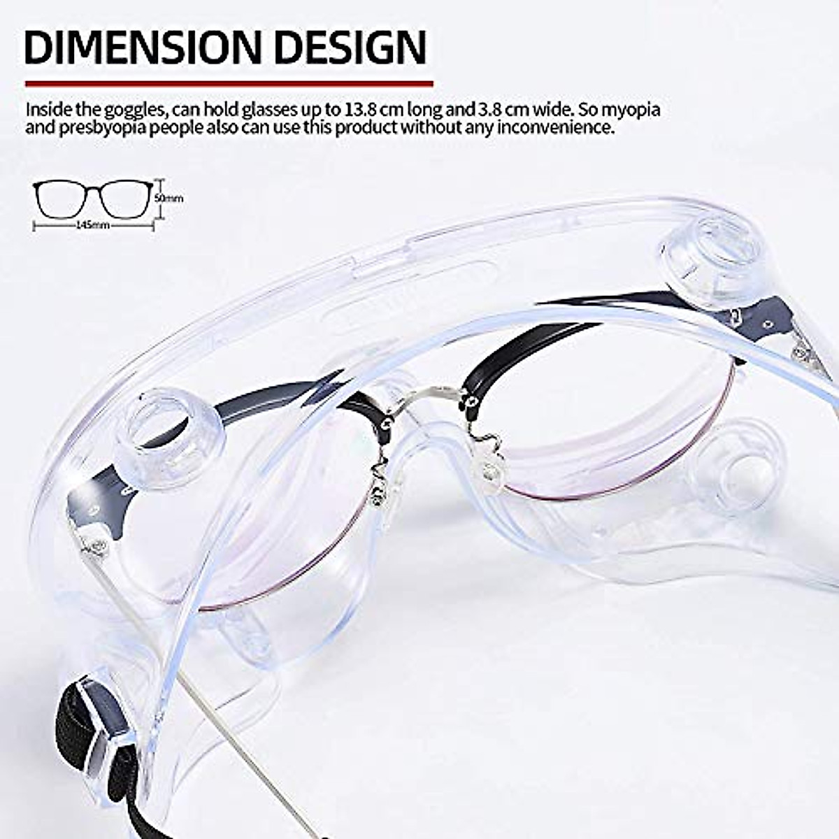 Anti Fog Safety Glasses Protective Goggles