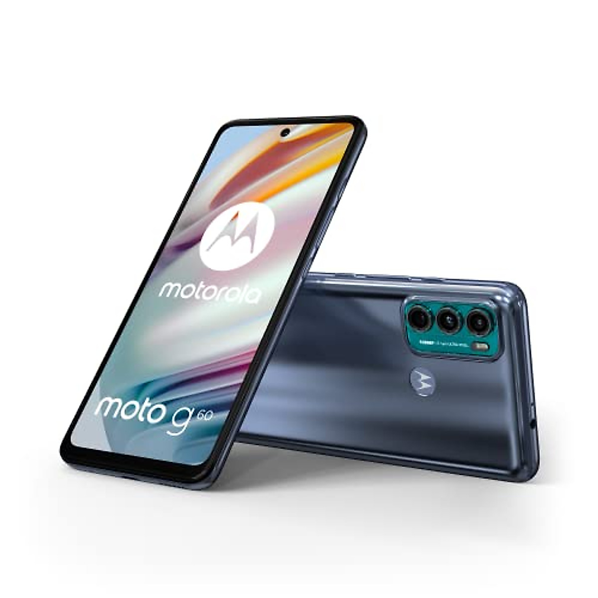 Motorola Moto G60 Dual-SIM 128GB ROM + 6GB RAM (GSM Only | No CDMA) Factory Unlocked 4G/LTE Smartphone (Dynamic Gray) - International Version