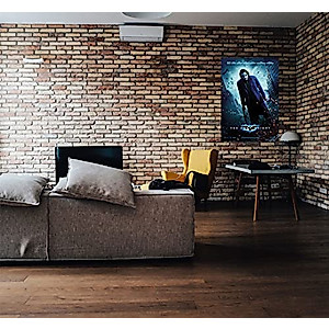 POSTER STOP ONLINE Batman - The Dark Knight - Movie Poster (Regular Style - The Joker) (Size 27" x 39")