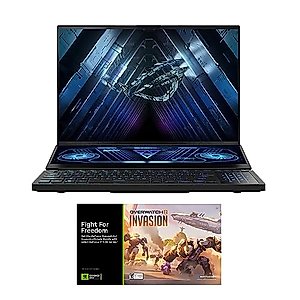 EXCaliberPC 2023 ASUS ROG Zephyrus Duo 16 GX650PY-XS97 (AMD Ryzen 9 7945HX, 64GB RAM, 8TB WD NVMe SSD, RTX 4090 16GB, 16" QHD+ 240Hz 3ms, Windows 11 Pro) Gaming Laptop