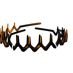 Scunci Effortless Beauty Headbands, 1-Inch Wide, 2-Count (1-Pack)