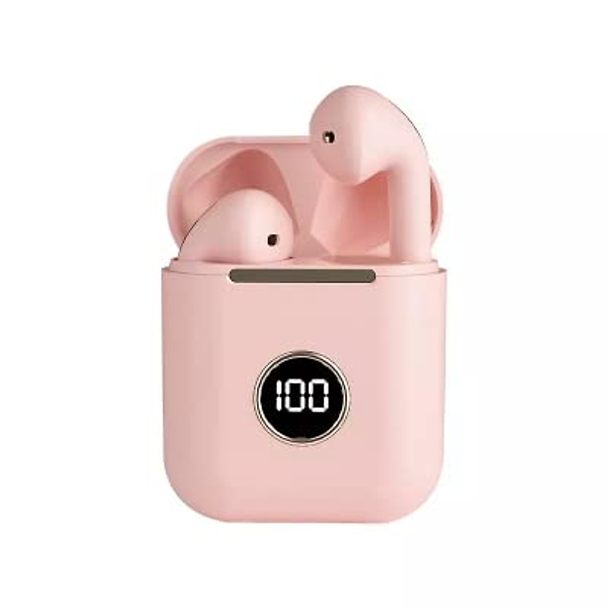 Kawii Wireless Bluetooth Earbuds X1, Headphones 50H Playtime with LED Digital Display Charging Case, Waterproof Earphones with Mic for Android iOS Cell Phone Computer Laptop