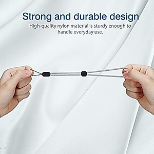 Hand Wrist Strap Lanyard, 6 Pack 9.5inch Adjustable Nylon Wristlet Straps Keychain String for Cell Phone Case Holder, AirPods Pro 2 2022, Camera, Key, GoPro, USB Drive, Ski Glove (Multi-ColorA)