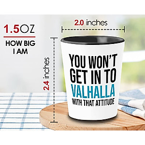 Flairy Land Teacher Shot Glass 1.5oz - this teacher has - Kindergarten High School Teacher Coach Mentor Educator Professor Graduation Education Academic Lecturer