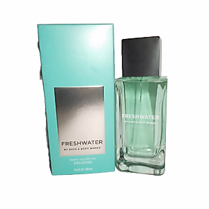 Bath and Body Works Signature Collection Freshwater Cologne 3.4 Oz.