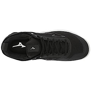 Mizuno 2 Wave Luminous Women's Volleyball Shoe 8 (0800), Black/White, 8