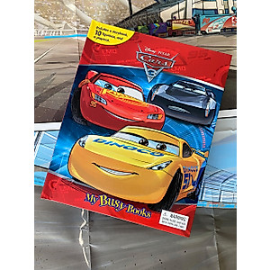 Disney / Pixar Cars 3 My Busy Books - Storybook, 10 figurines, playmat