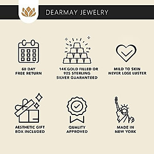 DEARMAY Sterling Silver Chain Bracelets for Women Trendy Silver Jewelry Set for Women Cuban Link Bracelets Figaro Paperclip Rope Herringbone Bracelet Pack Gifts for Women Girls