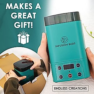 Decarboxylator Machine For Herbs- Decarb Box with Smell Proof Canister. Decarb Machine Magically Activates Herbs for Infusion of Butters, OIls and Tinctures - Odorless and Easy To Use- eBook Included!