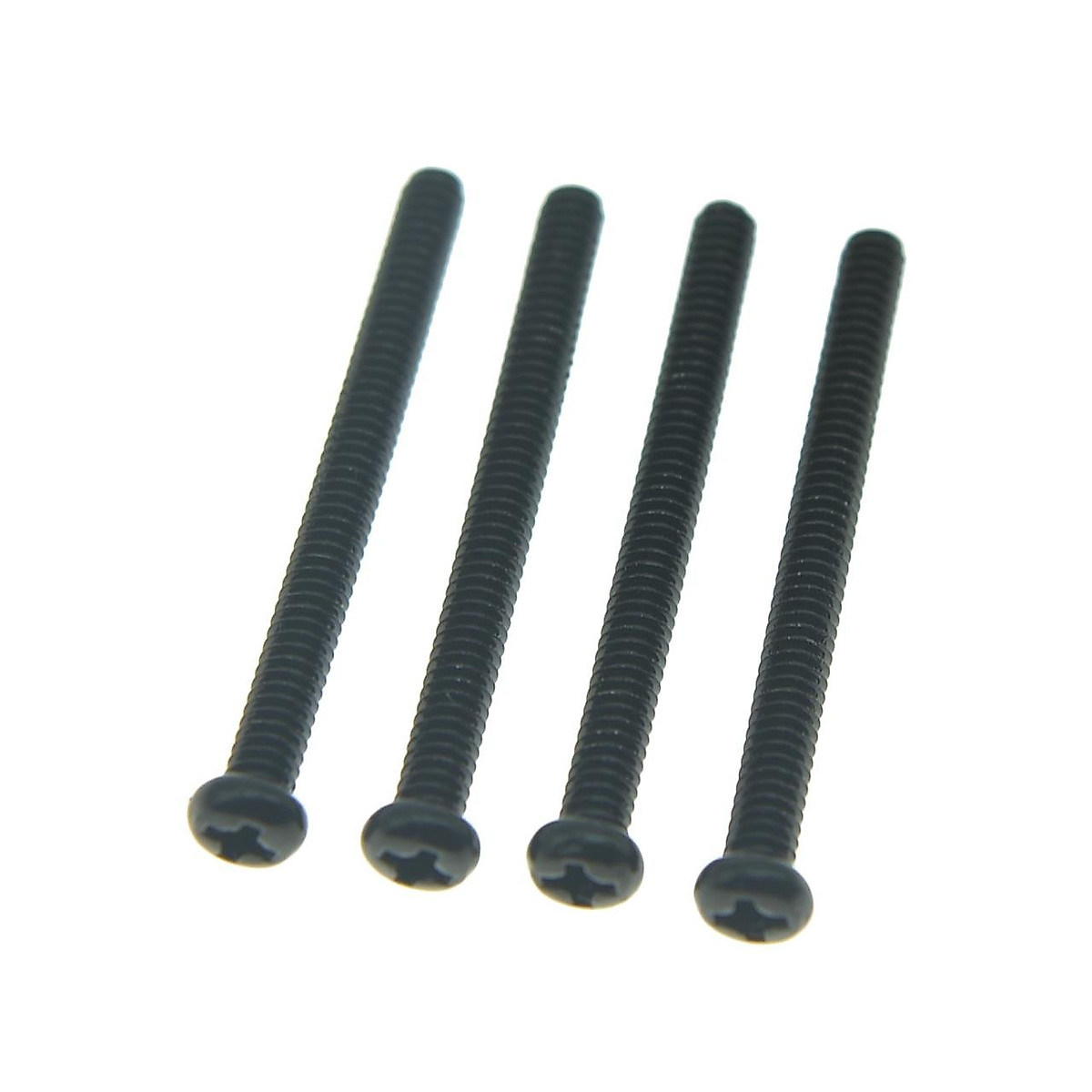 KAISH American Thread Humbucker Pickup Height Screws Humbucker Pickup Ring Pickup Surround Frame Mounting Screws Springs for Gibson/EMG/Seymour Duncan/Dimarzio Black