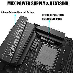 MAXSUN B660 LGA 1700(Intel 12th Gen) mATX Motherboard (PCIe 4.0, DDR4, Dual M.2 Slots, 1Gb LAN, 2X DP, HDMI, VGA, USB 3.2)