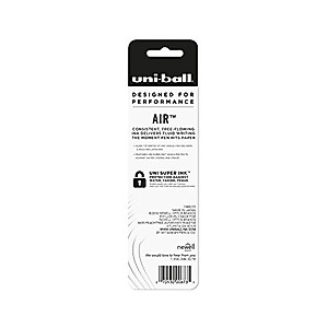 uni-ball Air Porous Point Pens, Medium Point (0.7mm), Black, 1 Count