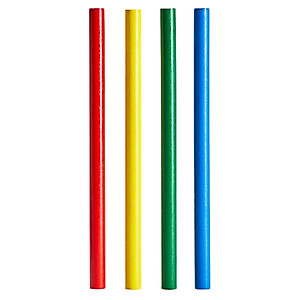 Juvale 24 Pack of Rhythm Sticks for Kids Bulk - 8 inches Wooden Lummi Sticks Music Toys - Classroom Preschool Percussion Instruments (4 Colors)