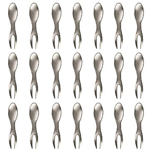 Corn Holders Set of 21 Stainless Steel Corn on The Cob Skewers for BBQ Sweetcorn Holders Home Cooking Fork (Corn fork)