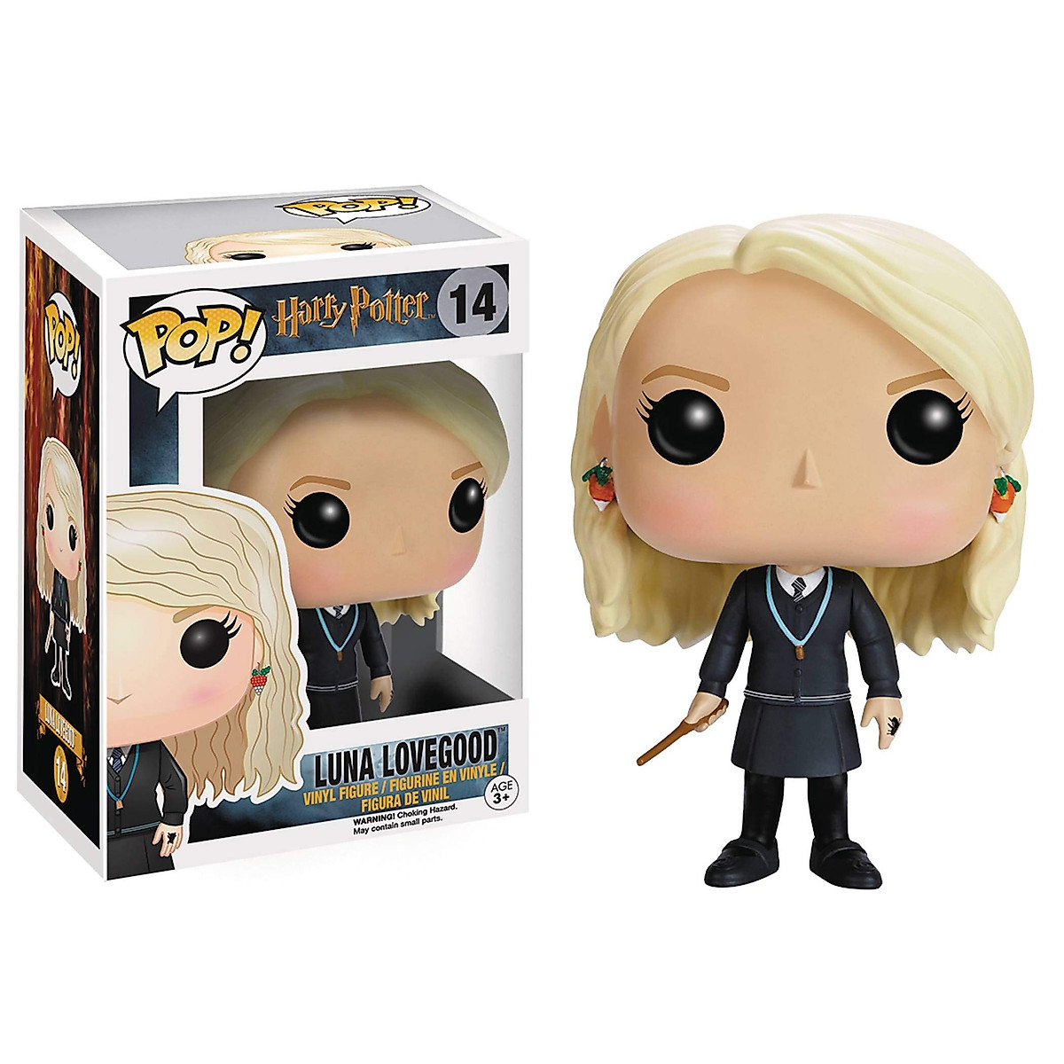 Funko Pop! Movies: Harry Potter - Luna Lovegood #14 Vinyl Figure (Bundled with Pop Box Protector Case)