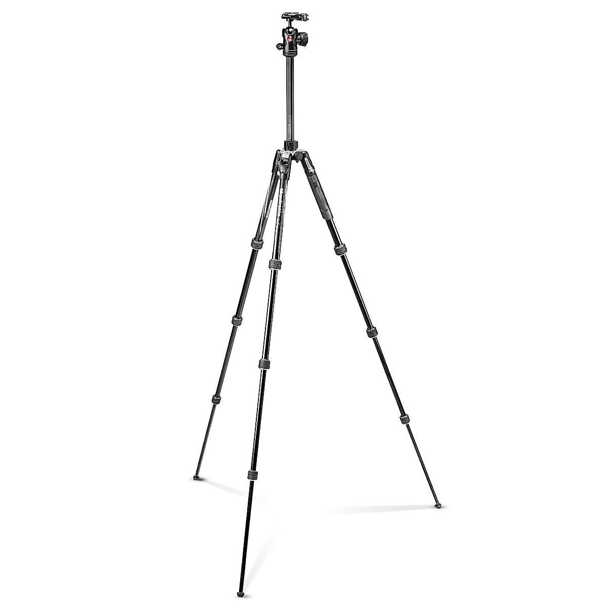 Manfrotto Befree Advanced Camera Tripod Kit with Twist Closure, Travel Tripod Kit with Ball Head, Portable and Compact, Camera Tripod in Aluminium for DSLR, Reflex, Mirrorless, Camera Accessories