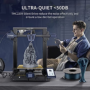 ANYCUBIC Vyper 3D Printer, Auto Leveling Upgrade Fast Integrated Structure Design with TMC2209 32 bit Silent Mainboard, Removable Magnetic Platform, 9.6" x 9.6" x 10.2" Printing Size