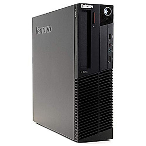 Lenovo ThinkCentre M91 Desktop, Intel Core i5 3.1 GHz, 8 GB RAM, 1 TB SATA HDD, Keyboard & Mouse, Wi-Fi, 17" LCD Monitor (Brands Vary), DVD, Windows 10, (Renewed)
