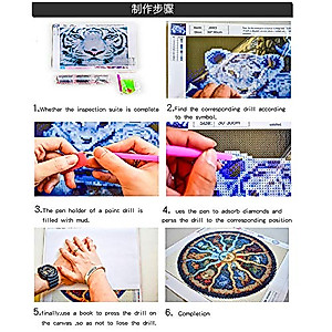 5D Diamond Painting Kit Paint by Numbers Kit for Adults or Kids,Tinkerbell Angel Princess Full Drill Crystal Rhinestone Diamond Embroidery Paintings Cross Stitch DIY Arts Craft Canva for Decor,16"x12"