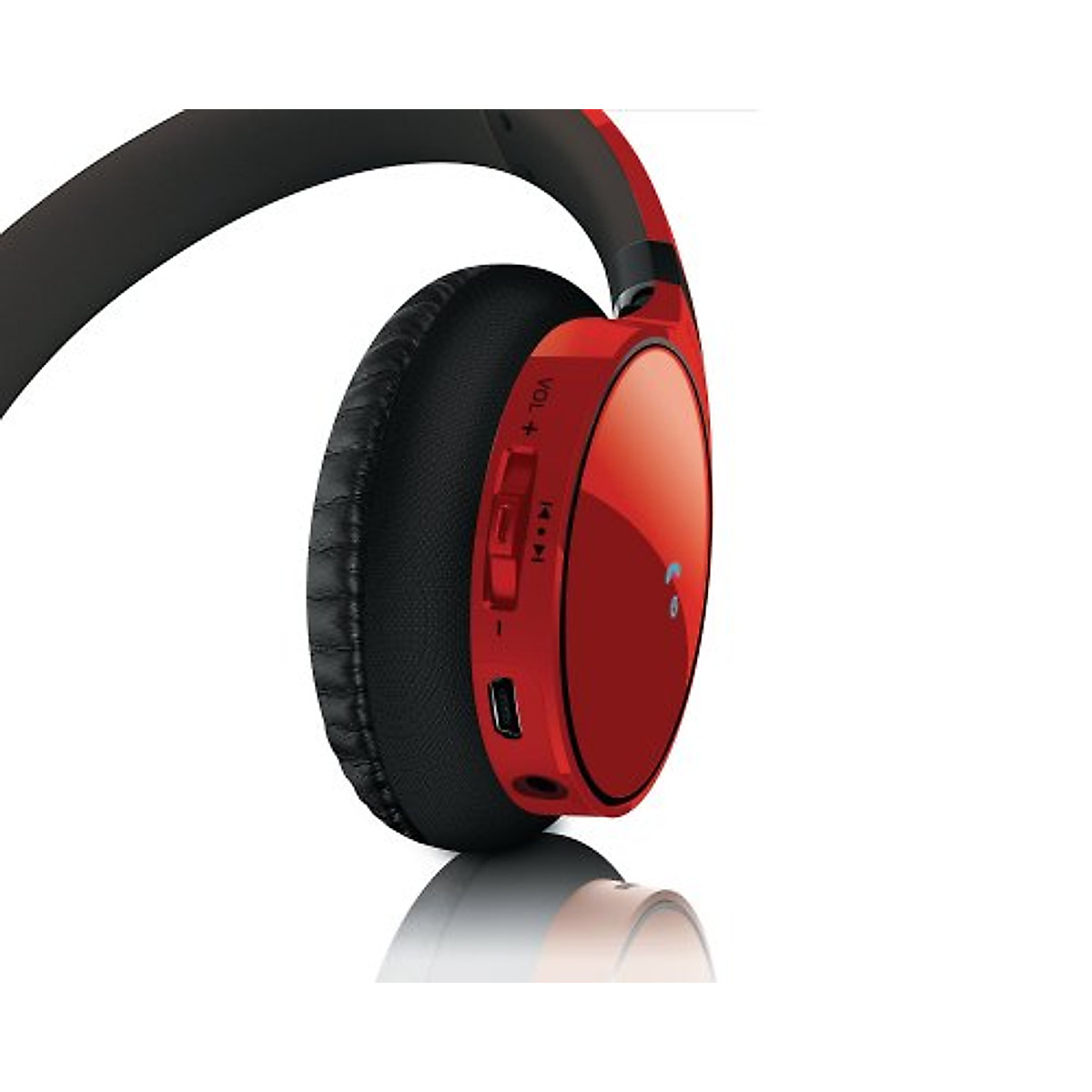 Philips SHB9100RD/28 Bluetooth Stereo Headset, Red