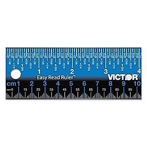 VCTEZ12SBL - Easy Read Stainless Steel Ruler