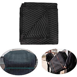 Moving Blanket Heavy Duty 40x 72" Moving Pads for Furniture Protection Quilted Packing Shipping Blankets Moving Supplies