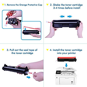 TRUE IMAGE Compatible Toner Cartridge Replacement for Canon 051H 051 MF267dw CRG051 CRG-051 CRG051H ImageCLASS MF264dw MF269dw LBP162dw LBP161dn LBP1692dwkg MF266dn MF263dn Printer (Black 2-Pack)