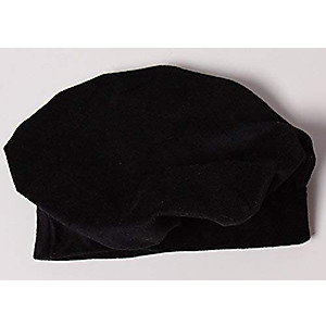 Making Believe Renaissance Black Beret for Men - Costume Accessory - Peasant Style - Military Costume Hats for Men - Adult 23-24" Circumference