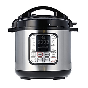 MasterChef Electric Pressure Cooker 10-in-1 Multicooker + MasterChef Kitchen Utensils Set, 6 Pieces