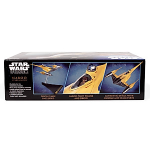 AMT Star Wars: The Phantom Menace N-1 Naboo Starfighter (Snap) 1:48 Scale Model Kit