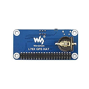 Waveshare L76X Multi-GNSS HAT for Raspberry Pi Jetson Nano Supports Multi-GNSS Systems GPS BDS and QZSS Fast Positioning High Accuracy Low Power Consumption.
