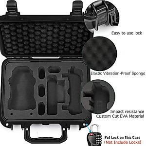 Lekufee Portable Waterproof Hard Case Compatible with DJI Mavic Mini SE/DJI Mavic Mini 1 and DJI Mini SE Accessories(Case Only)(NOT for DJI Mini 4k/Mini 2/3/4)