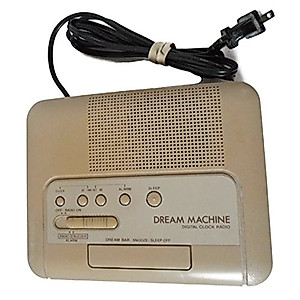 Sony Dream Machine Icf-c240 Digital Alarm Clock Radio Vintage 1980's Am/fm Beige