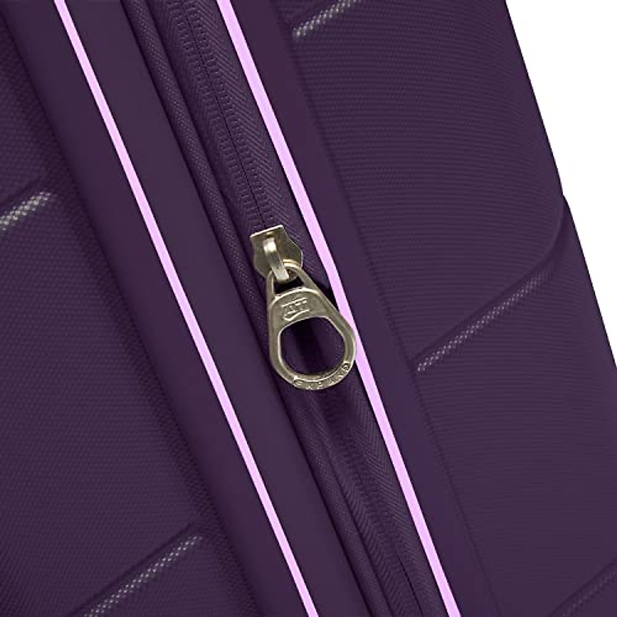 American Tourister Stratum 2.0 Hardside Expandable Luggage with Spinners, Plum, 2PC SET (Carry-on/Large)