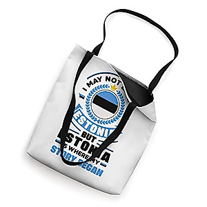 Estonia Estonian Estonia Flag Quote Tote Bag