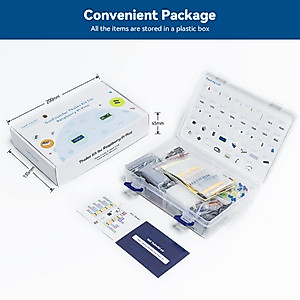 SunFounder Starter Kit for Raspberry Pi Pico with 40 Projects Online Tutorials, MicroPython C Piper Make Code, One-Stop Learning Electronics and Programming for Raspberry Pi Arduino Beginners Experts