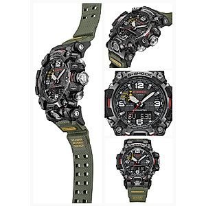 CASIO GWG-2000-1A3JF [G-Shock Carbon MUDMASTER Radio Solar Triple Sensor]Shipped from Japan