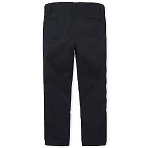 The Children's Place boys Stretch Skinny Chino Pants, New Navy, 8 Slim US